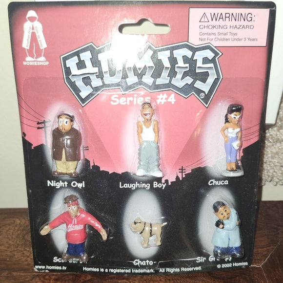 The Homies | Toys | New Sealed The Homies Series 4 Night Owl Laughing ...